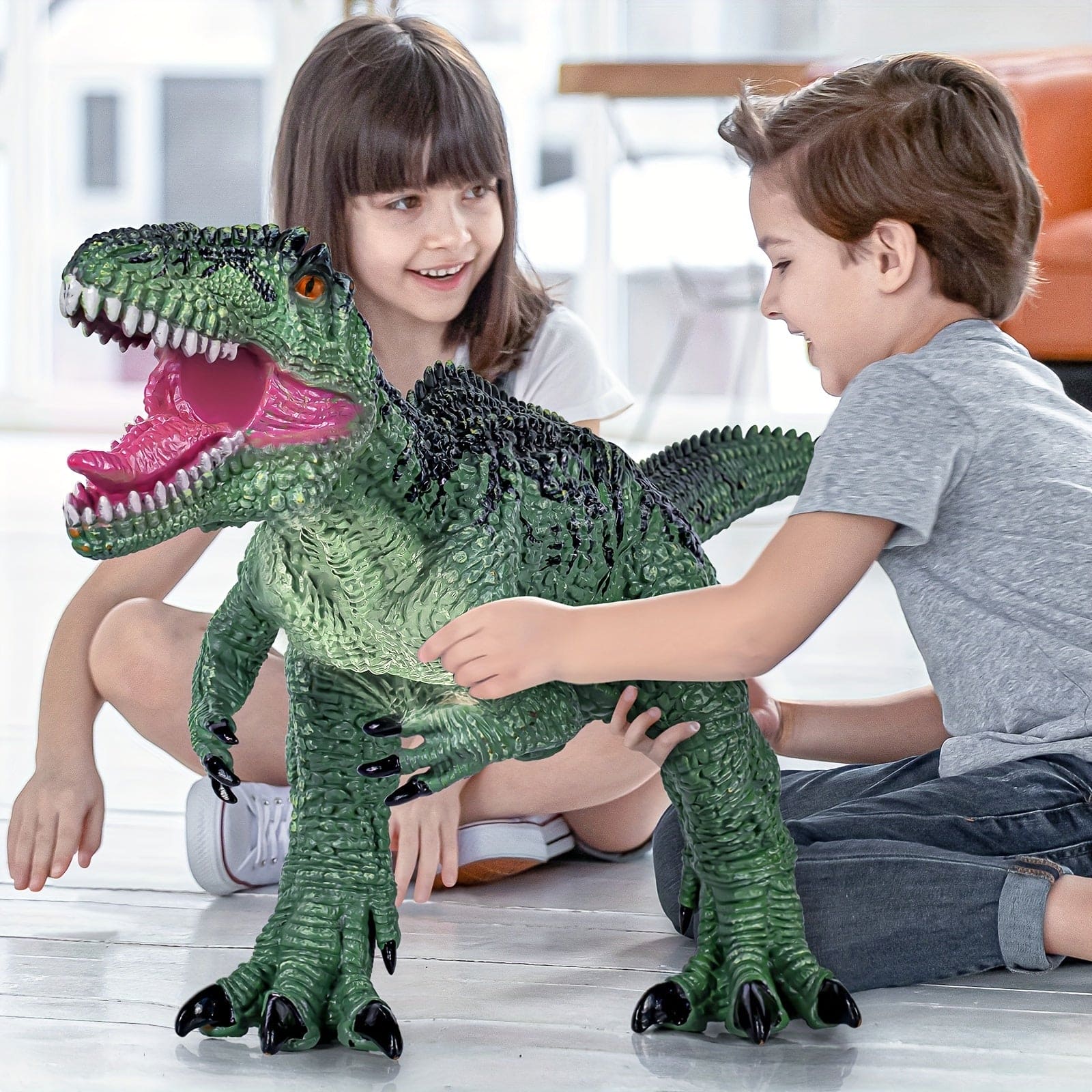 Big Inflatable Dinosaur Toys for Boys, 29 inch Large Giganotosaurus Di ...